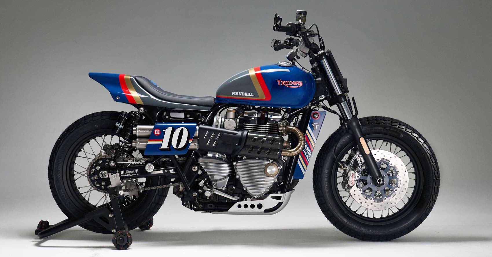 Beijing Brawler: Mandrill's Triumph Bonneville T120 street tracker ...